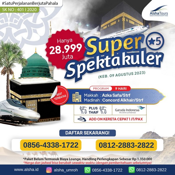 Super Spekta *5 (09 Agustus 2023) - Alsha Tours